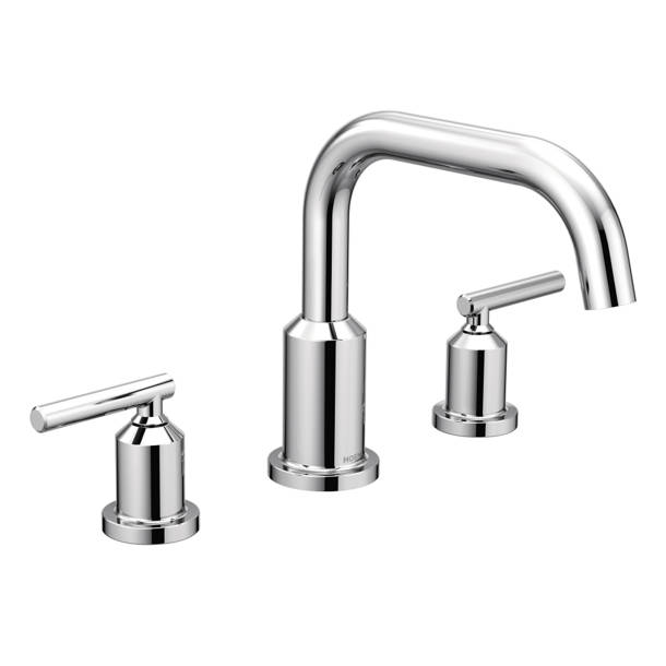 Moen Cia Double-Handle Deck Mounted Roman Tub Faucet Trim Kit, Valve Required | Wayfair